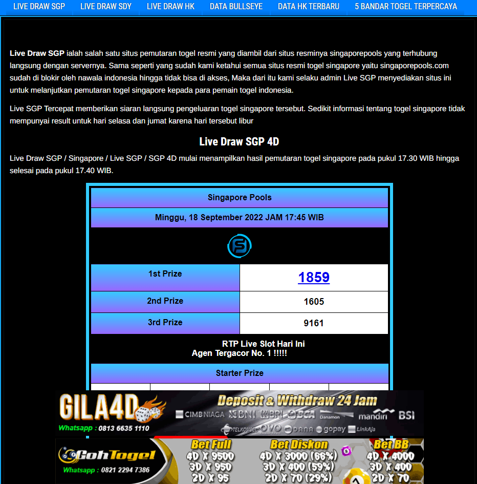 Hasil Live Draw Singapore Result Togel Singapura Hasil Live Draw Singapore Result Togel Singapura